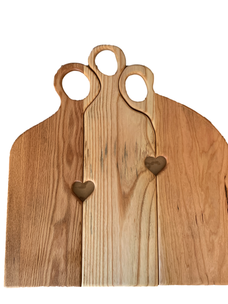 3 Panel Nesting Boards – Stetson Wood Collection